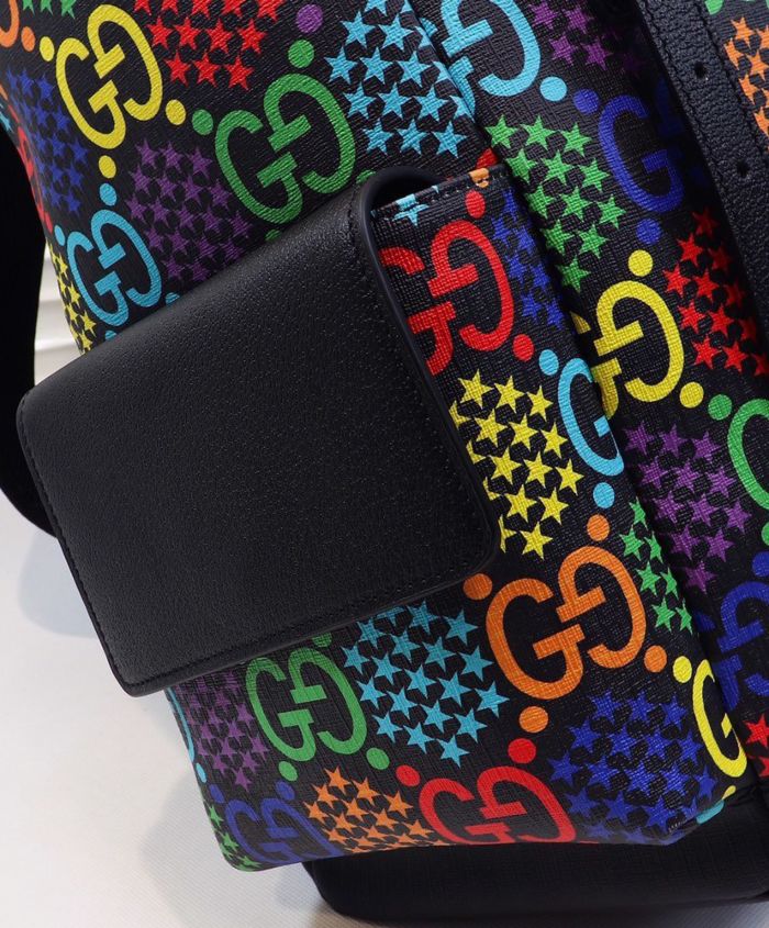 Gucci Medium GG Psychedelic backpack Black - AlimorLuxury
