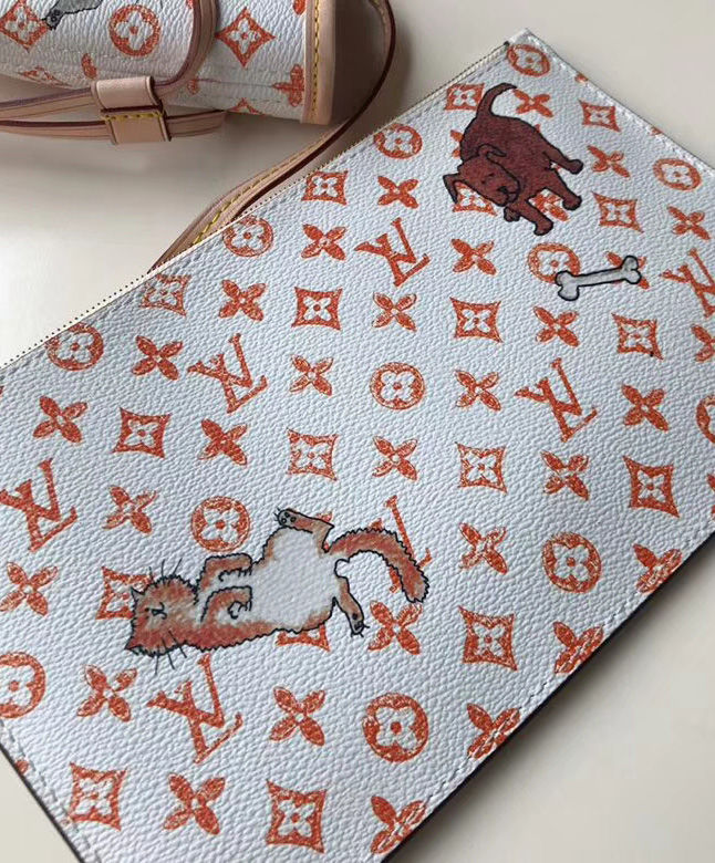 Louis Vuitton Neverfull MM White - AlimorLuxury