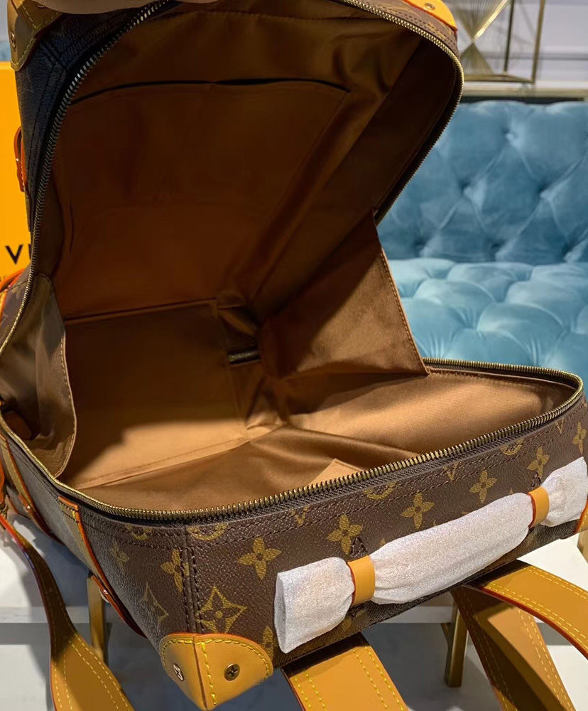 Louis Vuitton Soft Trunk Backpack PM Brown - AlimorLuxury