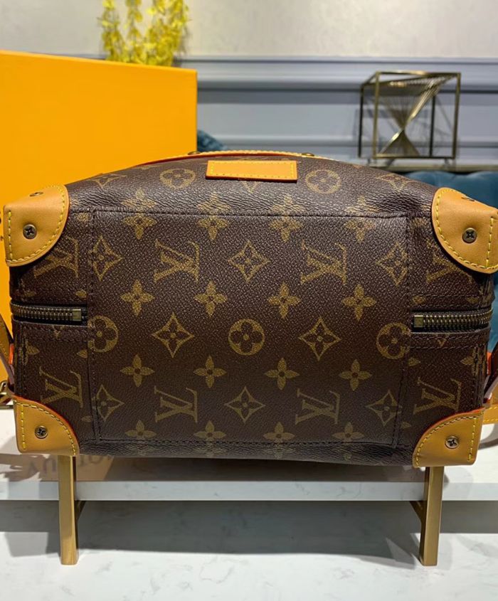 Louis Vuitton Soft Trunk Backpack PM Brown - AlimorLuxury