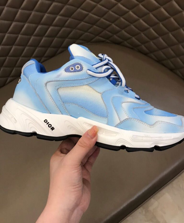 Christian Dior Men's CD1 Sneaker Blue - AlimorLuxury