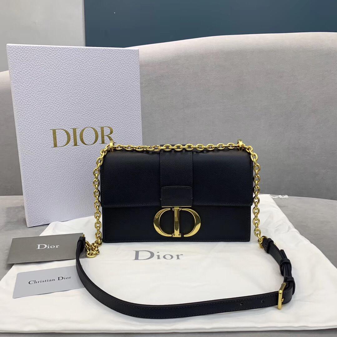 Replica Black Bag Dior 30 Montaingne Calfskin - Replica Bags and Shoes ...