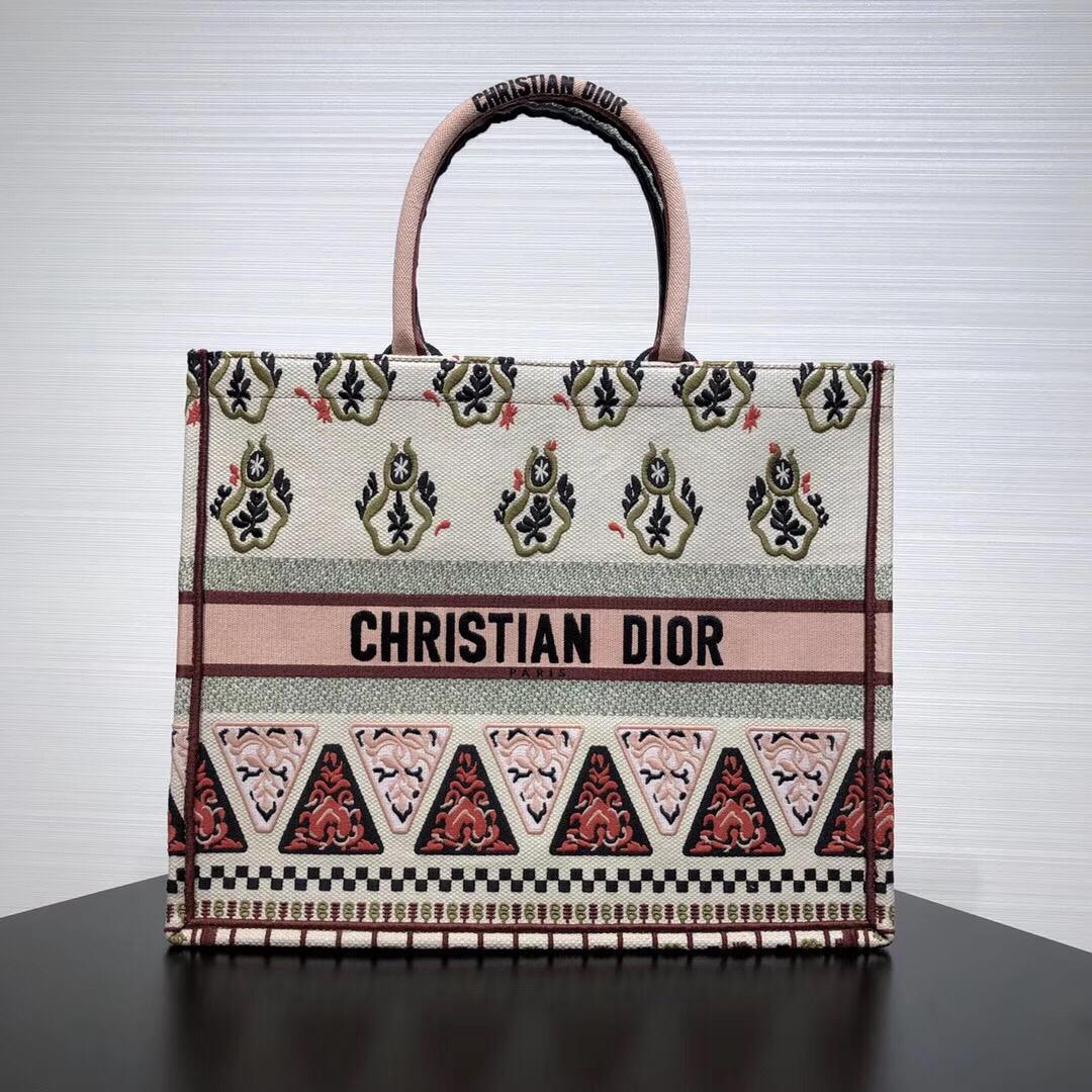 Replica Dior Book Tote Bag Embroidered Canvas - Replica Bags and Shoes ...