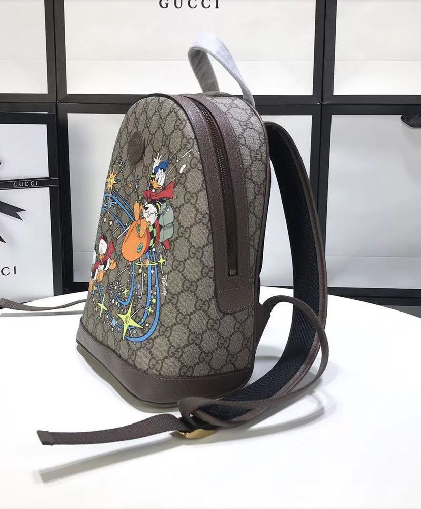 Gucci x Disney small backpack Dark Coffee - AlimorLuxury