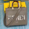 Fendi First Medium Black leather Purse - AlimorLuxury