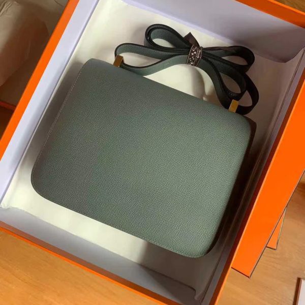 Hermes Purple Constance Mini 18 bag - AlimorLuxury