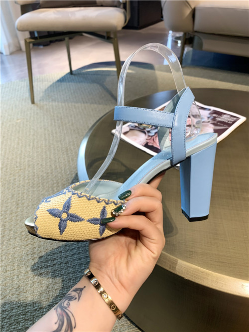 louis vuitton lv heel sandals - AlimorLuxury