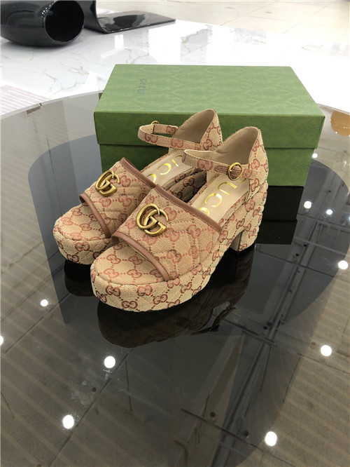 Gucci Platform High Heel Sandals - Replica Bags and Shoes online Store ...