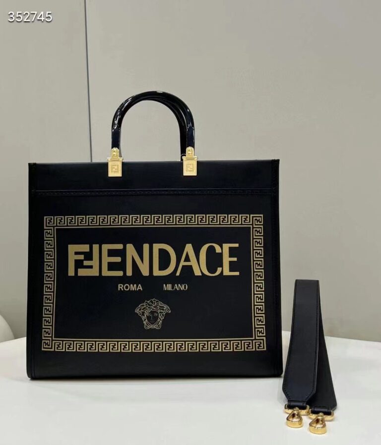 Fendi X versace Fendace Sunshine Tote Bag - AlimorLuxury