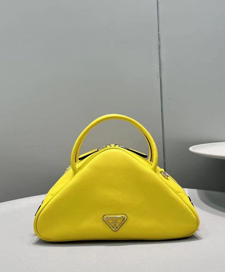 Prada Leather Prada Triangle Bag - AlimorLuxury