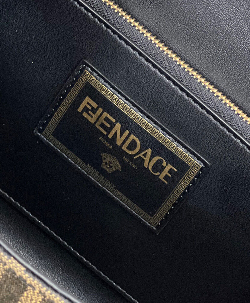 Fendi Fendace La Medusa Medium Handbag - AlimorLuxury