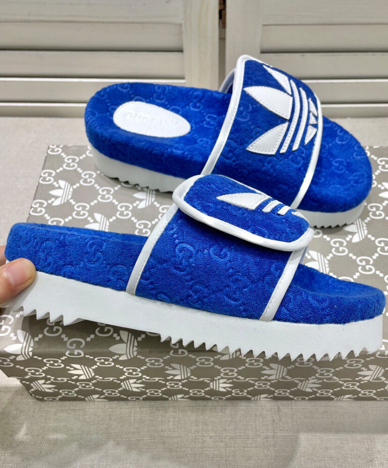 Gucci x adidas Women's GG Platform Sandal - AlimorLuxury