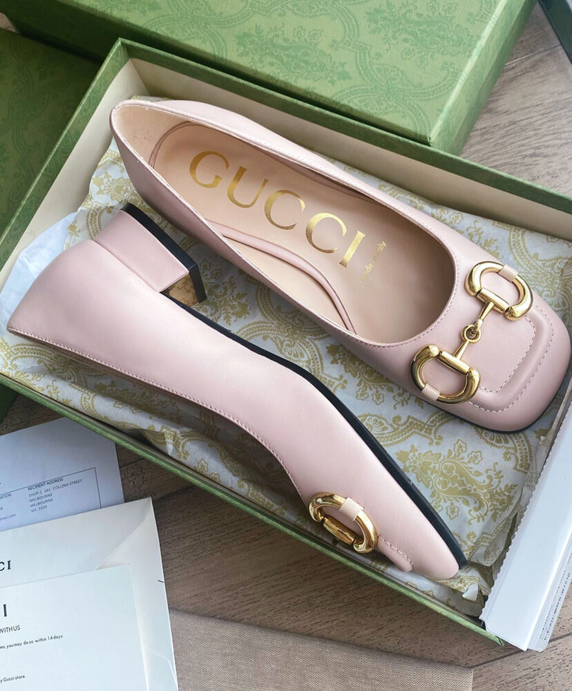 Gucci Women's Ballet Flat With Horsebit - Replica Bags and Shoes online Store - AlimorLuxury