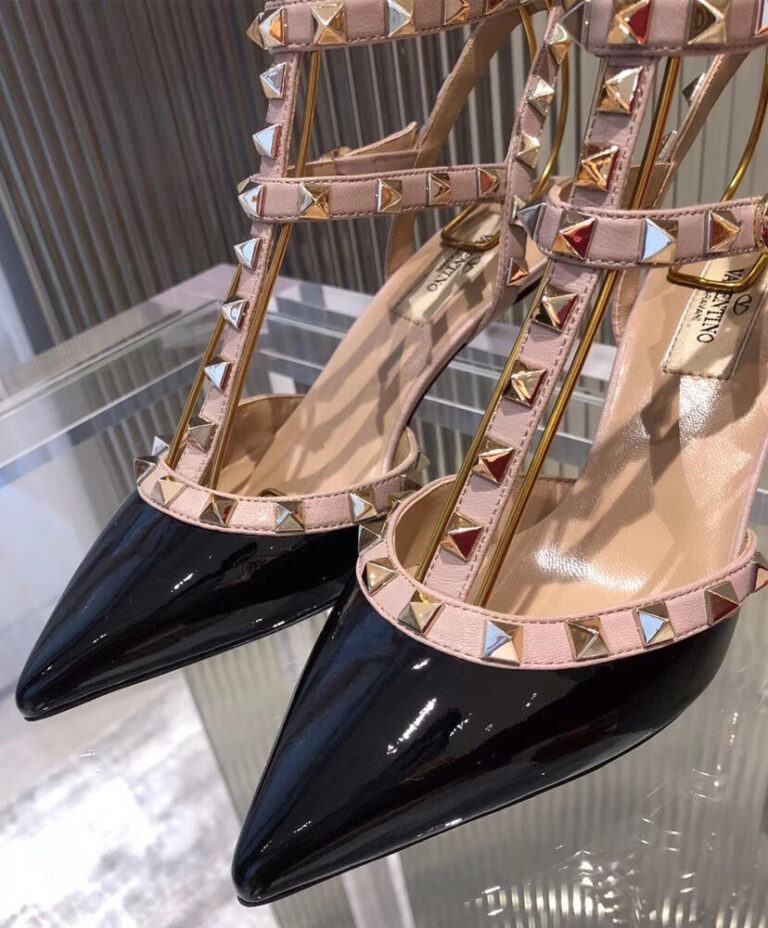 Valentino Garavani Rockstud Caged Pump 65mm - AlimorLuxury