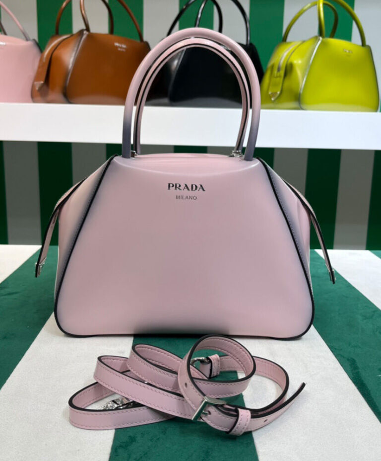 Prada Small Brushed Leather Prada Supernova Handbag 1BA366 - AlimorLuxury