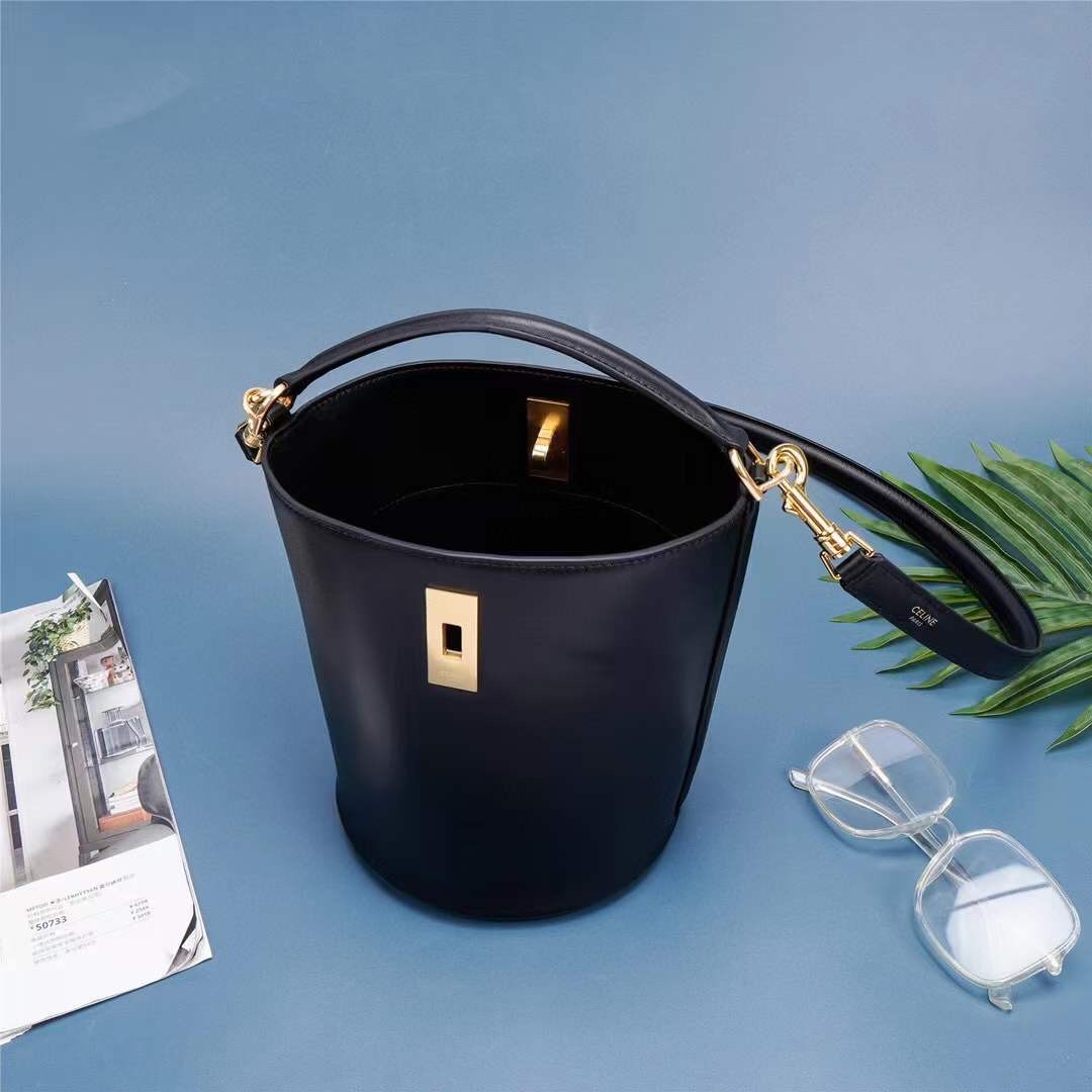 Celine Buckets 16 Small Handle Leather Bags 059 - Replica Bags and ...